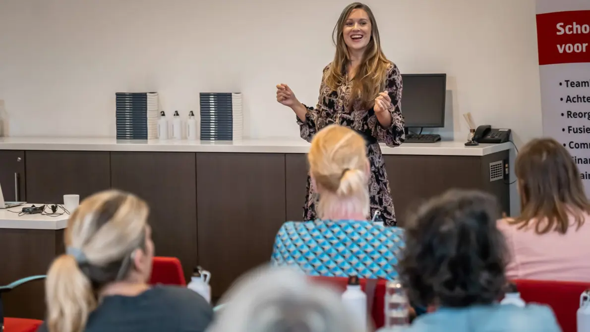 Spreker Amy‑Jane Gielen – Gewoontes & Gedragsverandering