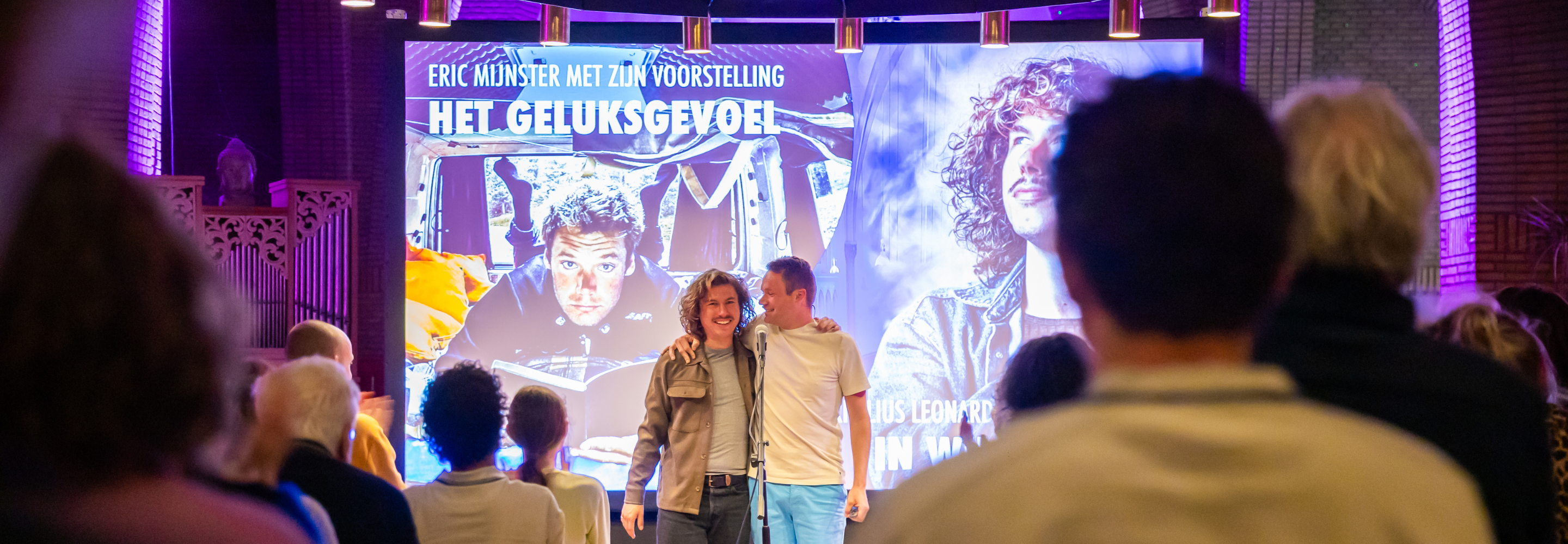 Sprekersduo Eric Mijnster en Cornelius Leonardus – Geluksgevoel